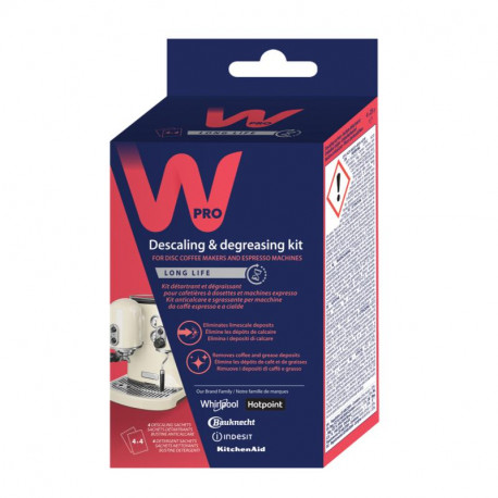 Kit detartrant degraissant Wpro C00859352